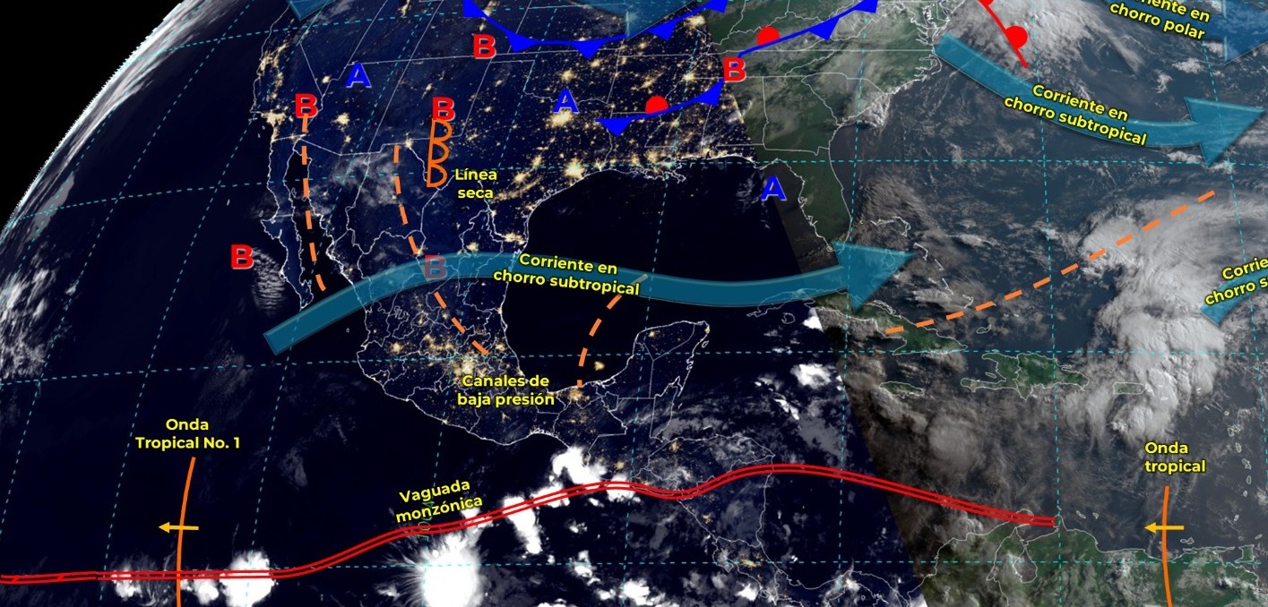 Persistirá el ambiente caluroso a extremadamente caluroso con ... Persistirá el ambiente caluroso a extremadamente caluroso con ...
